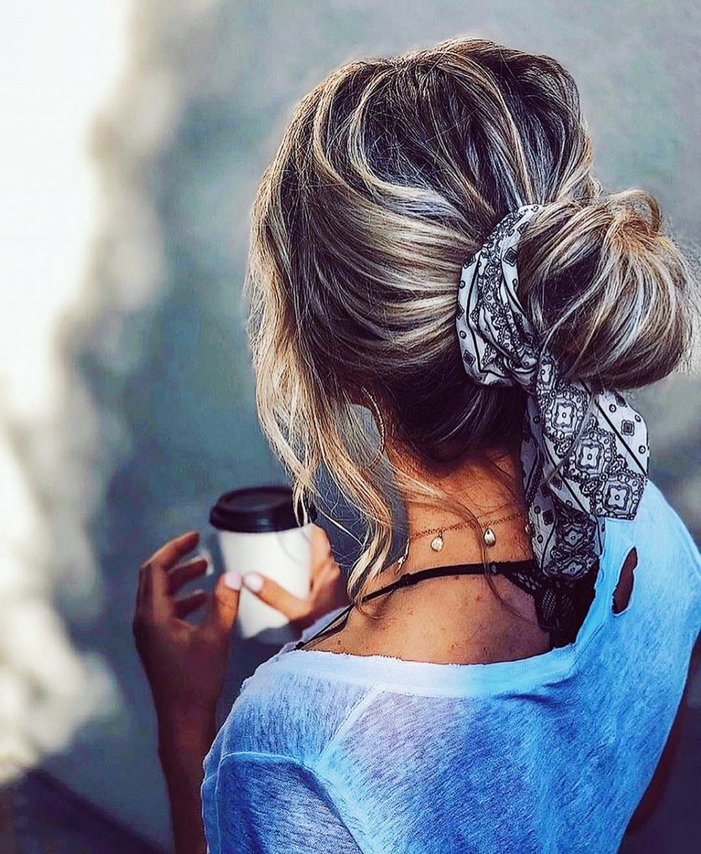 Best Hair Scrunchie Hairstyles For All Types Of Hairs