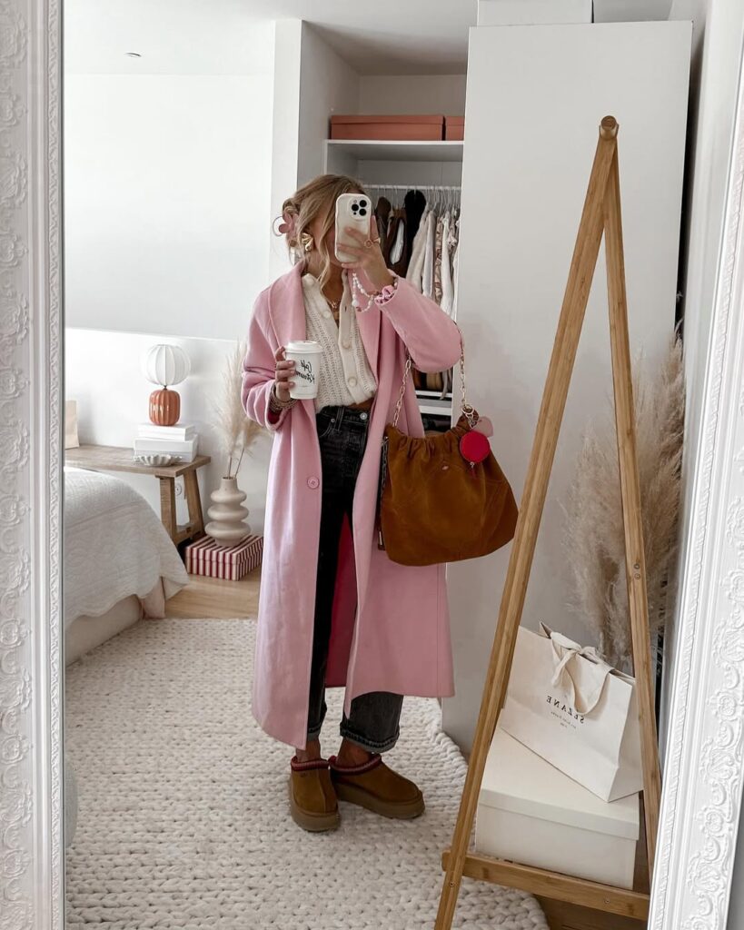 Cozy And Fresh Winter To Spring Transition Outfits